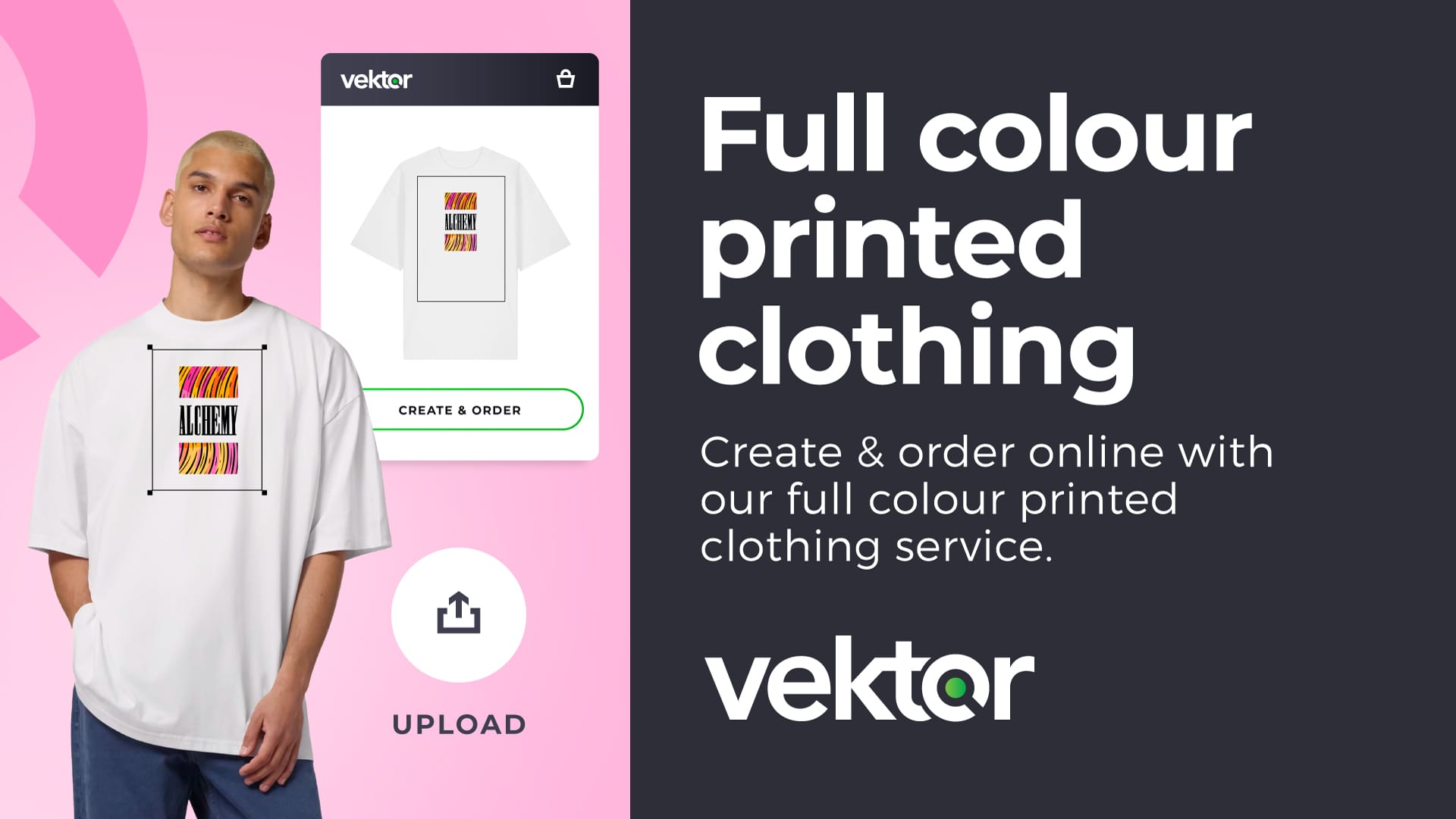 Vektor | Full Colour Printed Clothing UK | Create & Order Online